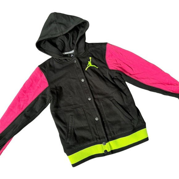 Jordan | Jackets & Coats | Jordan Air Vintage Y2k Girls Youth Snap ...